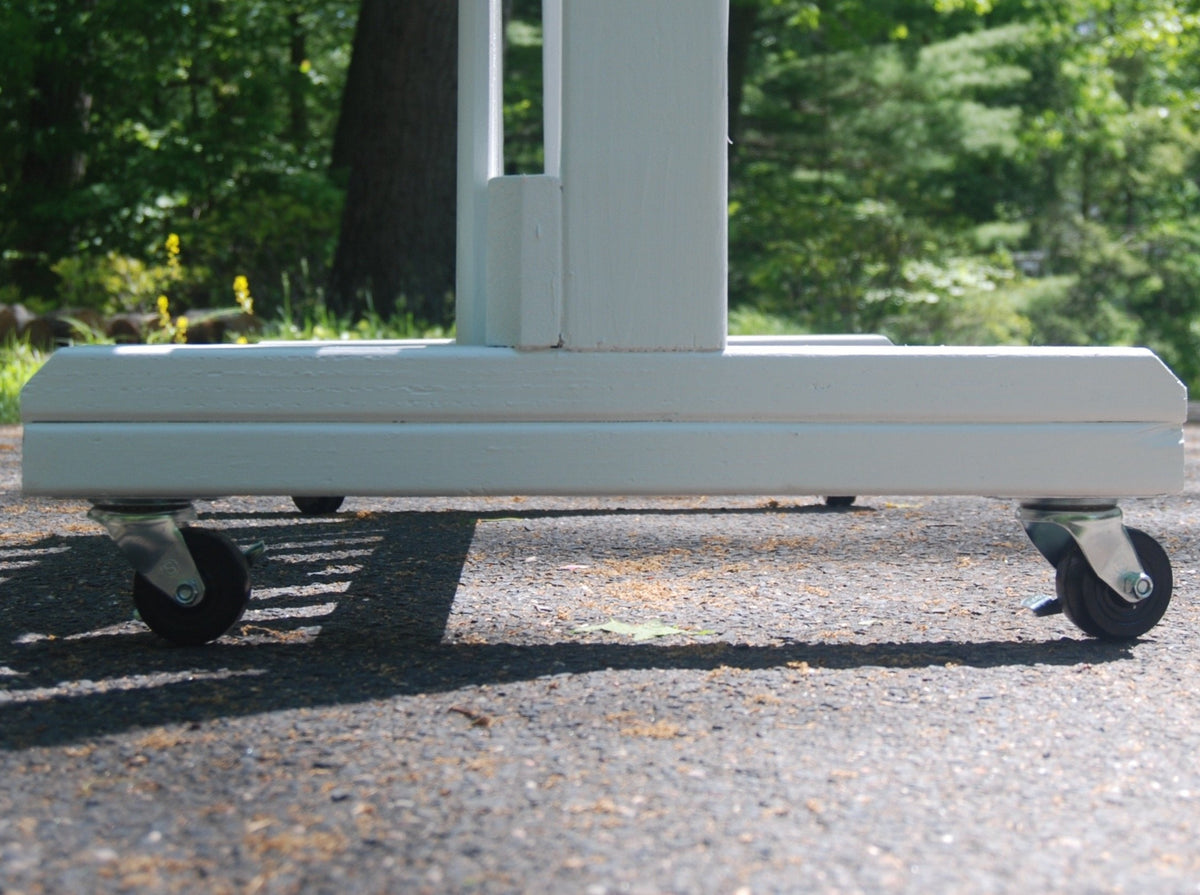 8 ft Free-standing Wooden Driveway Safety Gate – Sentinel Gates